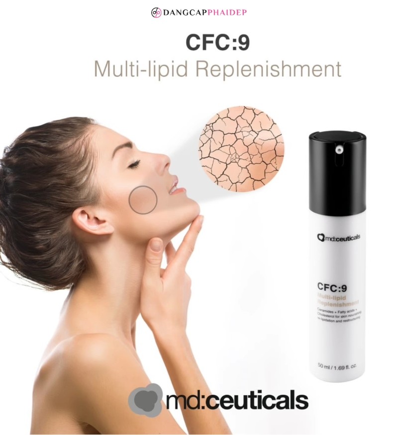 Kem tái tạo da Md:ceuticals CFC:9 Multi-lipid Replenishment