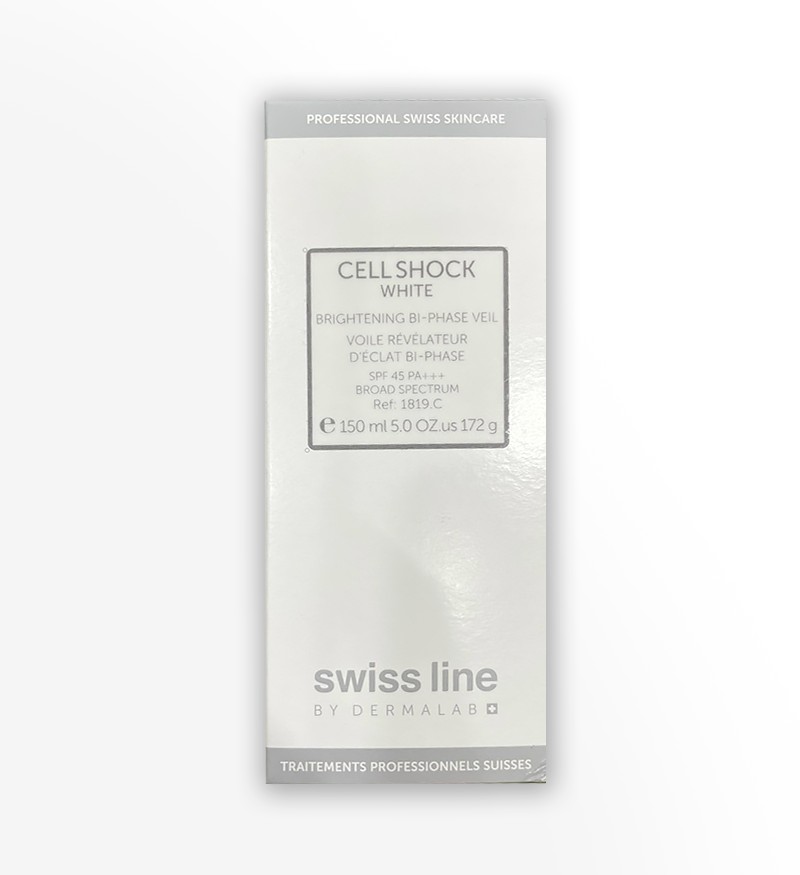 Nhũ tương chống nắng Swissline Cell Shock White SPF PA 45+++