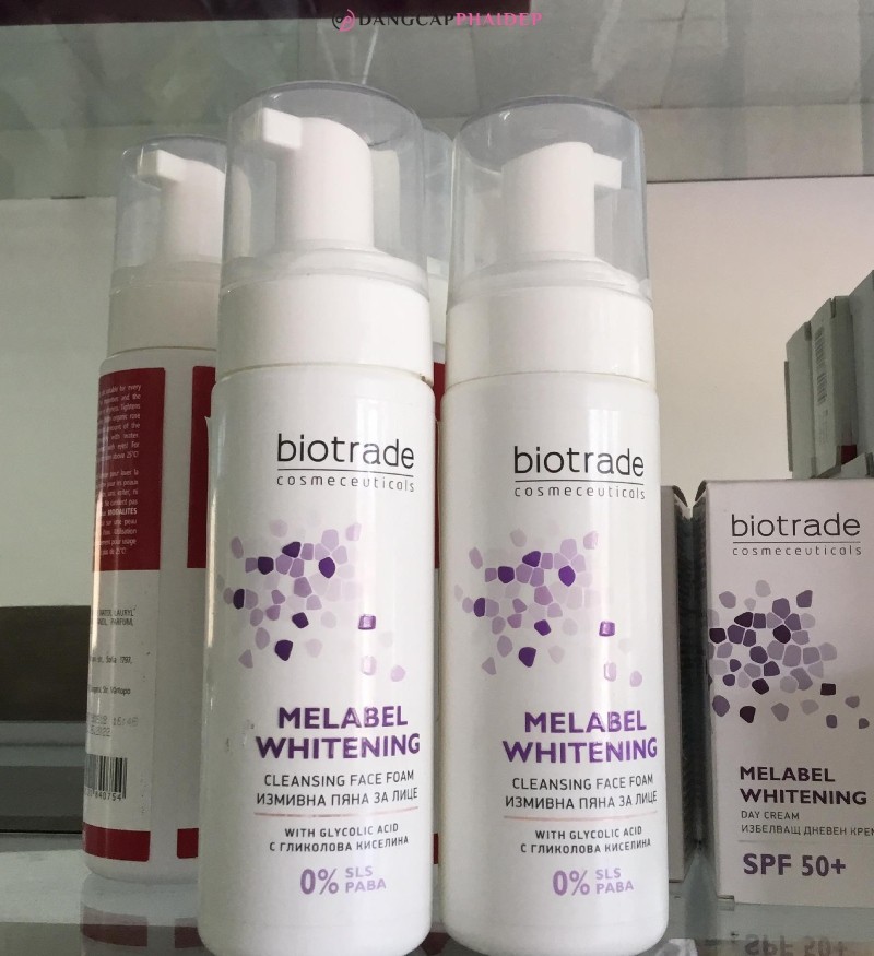 Sữa rửa mặt Biotrade Melabel Whitening Cleansing Face Foam